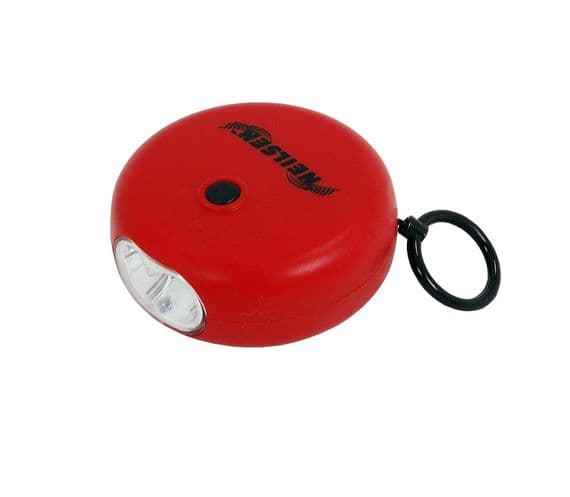 Mini Led Flashlight Key Ring Torch Light
