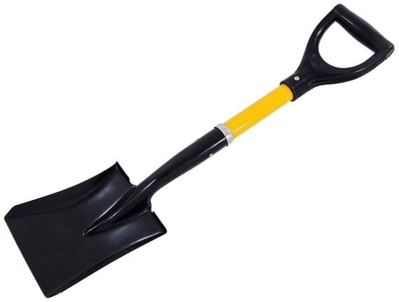Mini Shovel Square With Fiberglass Handle