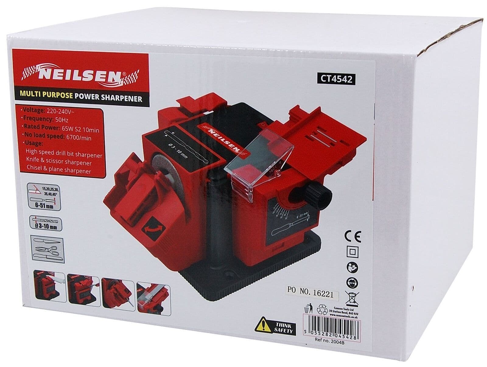 Multi Purpose Power Sharpener For Drill Bit Knife Scissor Chisel ...