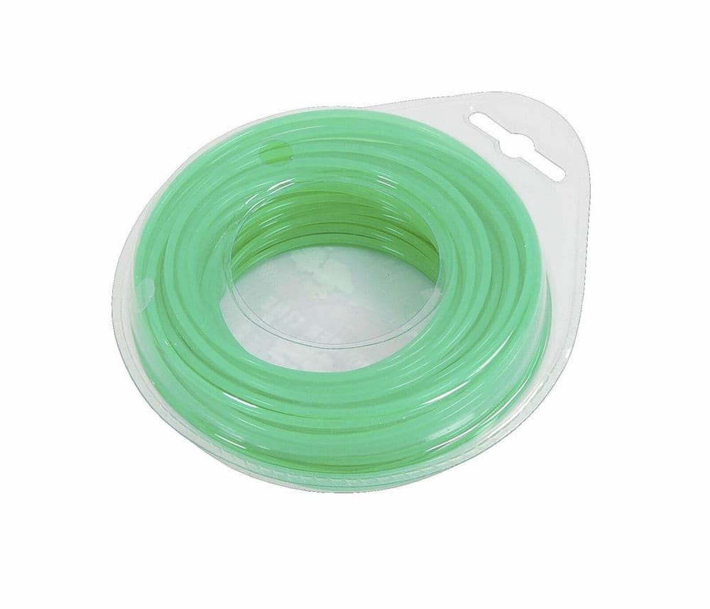 Nylon Strimmer Line Cord 2mm X 15 M Metres Fits Flymo Bosch Stihl Ryobi ...