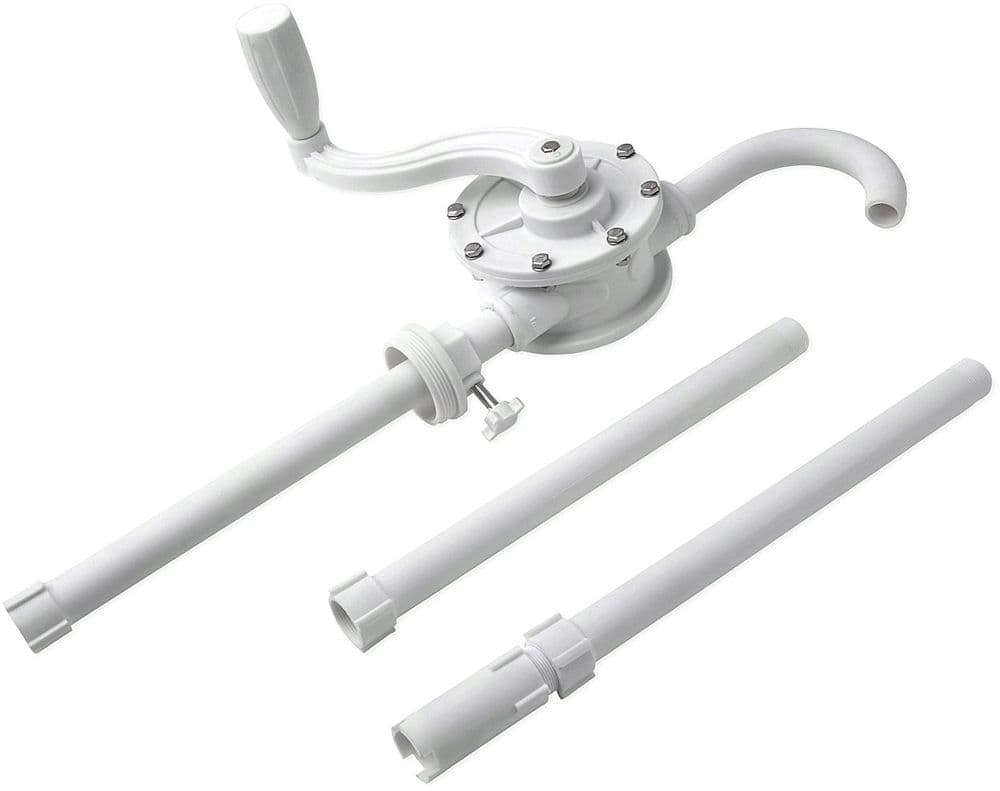 Polypropylene Rotary Barrel Oil Drum Hand Pump For Adblue Diesel Fuel & Oil