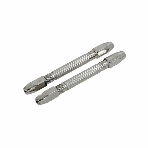Precision Hand Held Pin Vice Double End 2 Pc