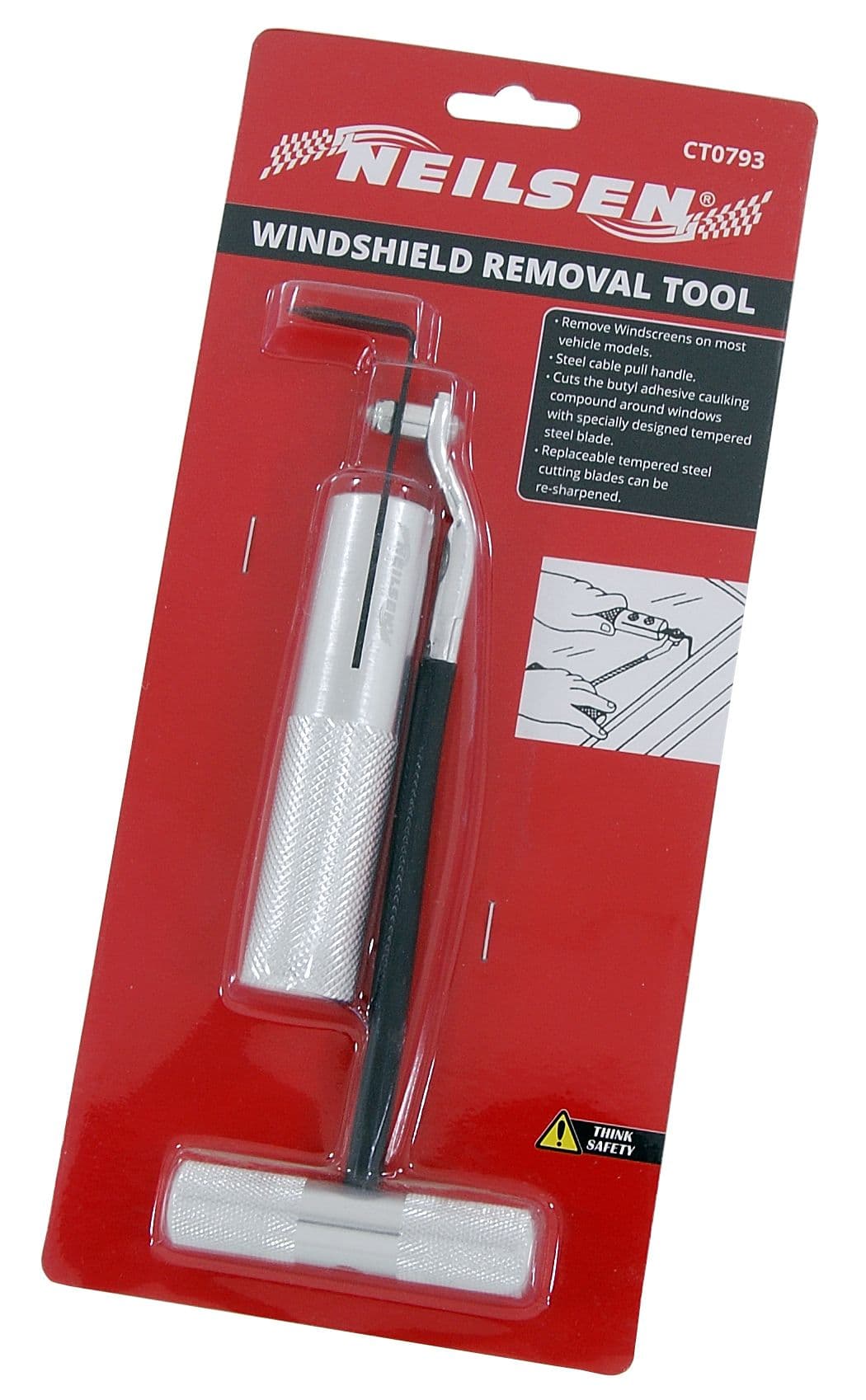 Windscreen Glass Removal Tool