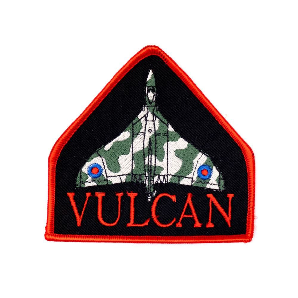 EMBROIDERED VULCAN PATCH