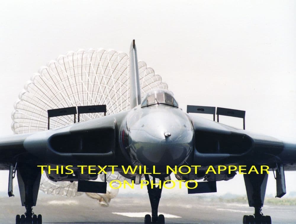 VULCAN WITH BRAKE PARACHUTE