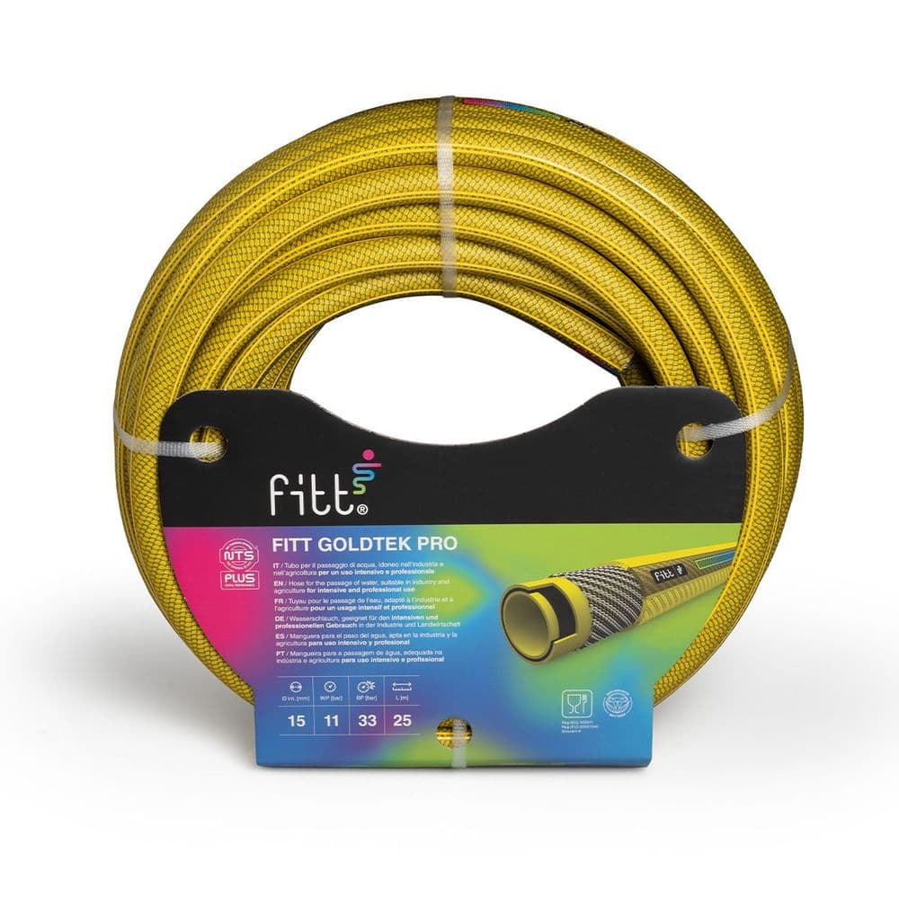 Fitt GoldtekPro PVC Water Hose Garden & Industrial