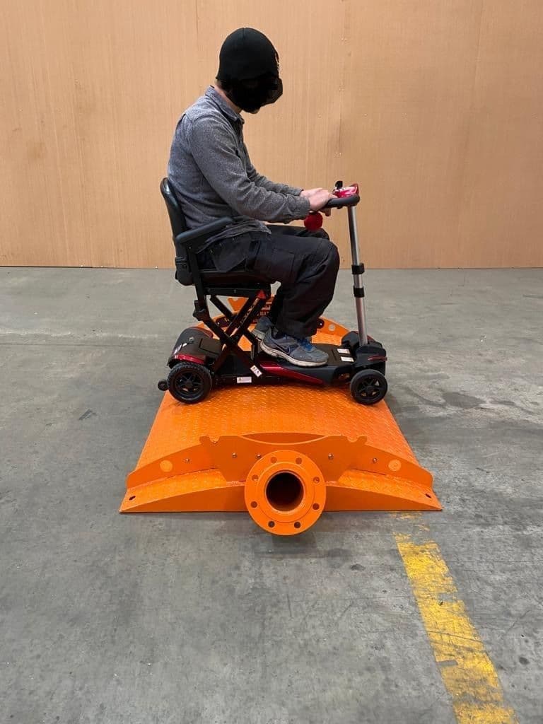 Pedestrian Hose Ramp