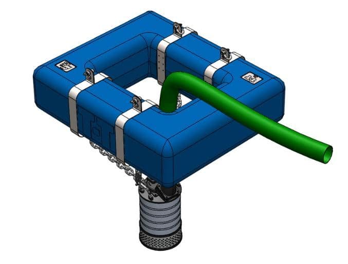 Pump Floatation Pontoon