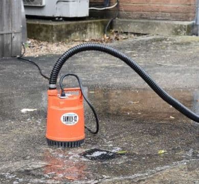 Tsurumi Family 12 Submersible Puddle Pump