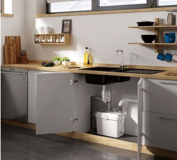 Utility Box Under Sink Pump Station