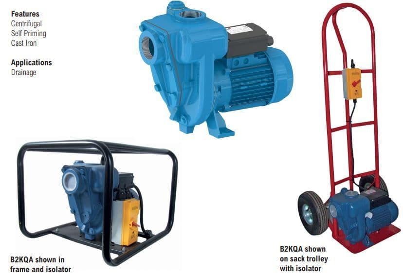 GMP HGM Self Priming Cast Iron Dirty Water Pump