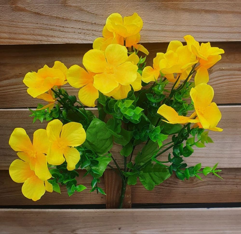 SINGLE LOOSE STEMS - 1 X BIZZIE LIZZIE - YELLOW