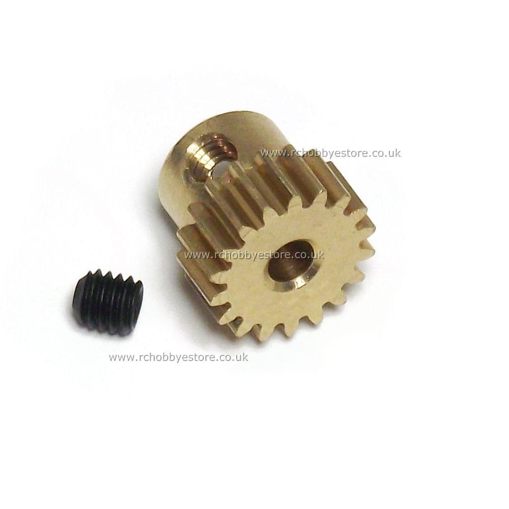 HSP 11120 Brass Motor Pinion Gear 18T MOD 0 6