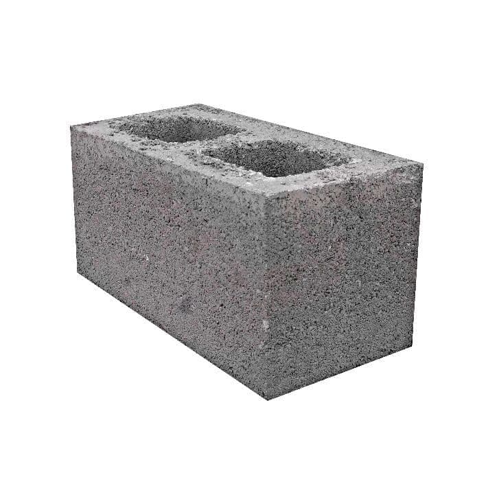 215mm Cemex Dense Hollow Concrete Block 7 3N 38