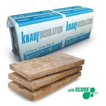 50mm Dritherm 37 Knauf Earthwool Cavity Batts Insulation 6 55m2 30