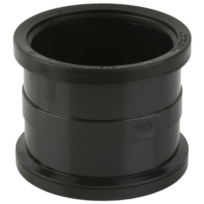 EKO Double Socket Coupler - Push Fit Soil 110mm EDSCB