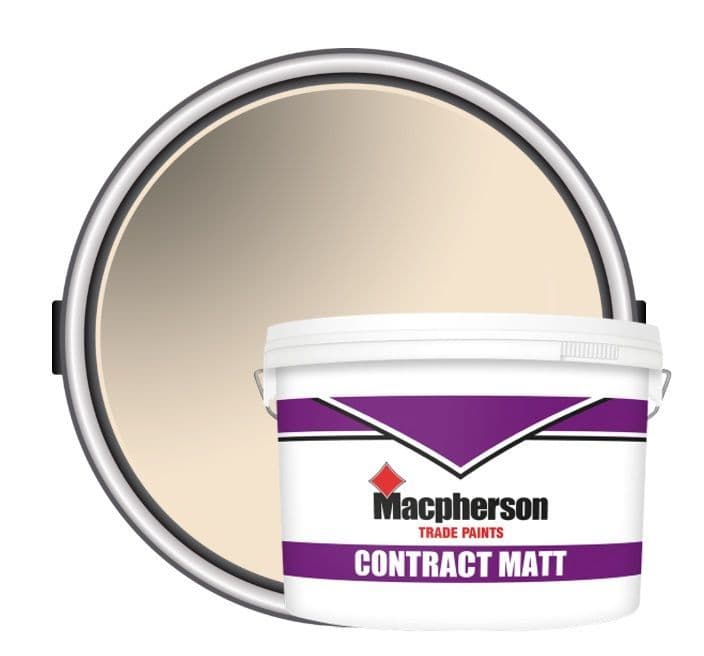 Macpherson Contract Matt Magnolia 10 Ltr