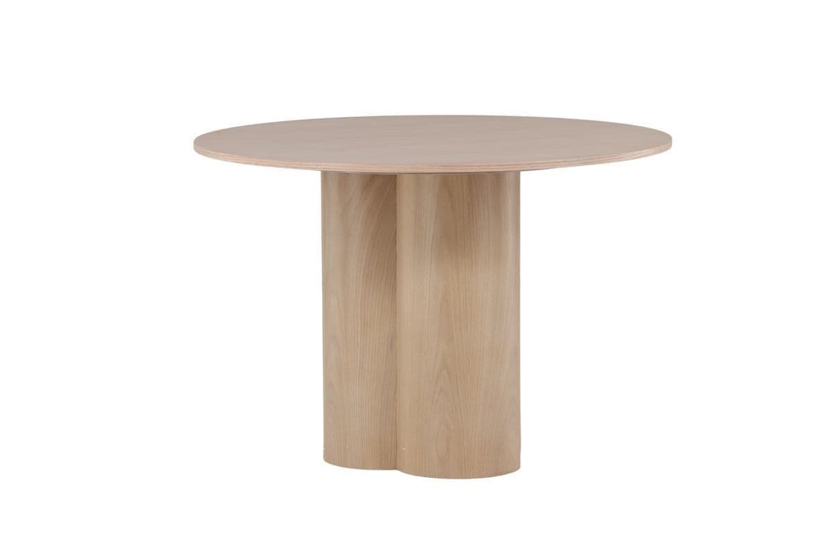 Olivia Whitewash Round Dining Table