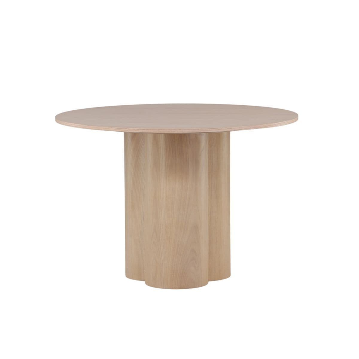 Whitewashed Round Dining Table Mariana White Wash Round Teak Dining