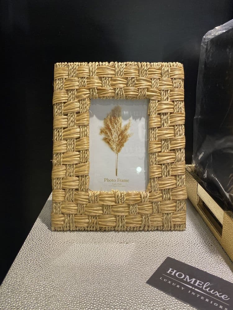 4 X6 Seagrass Photo Frame