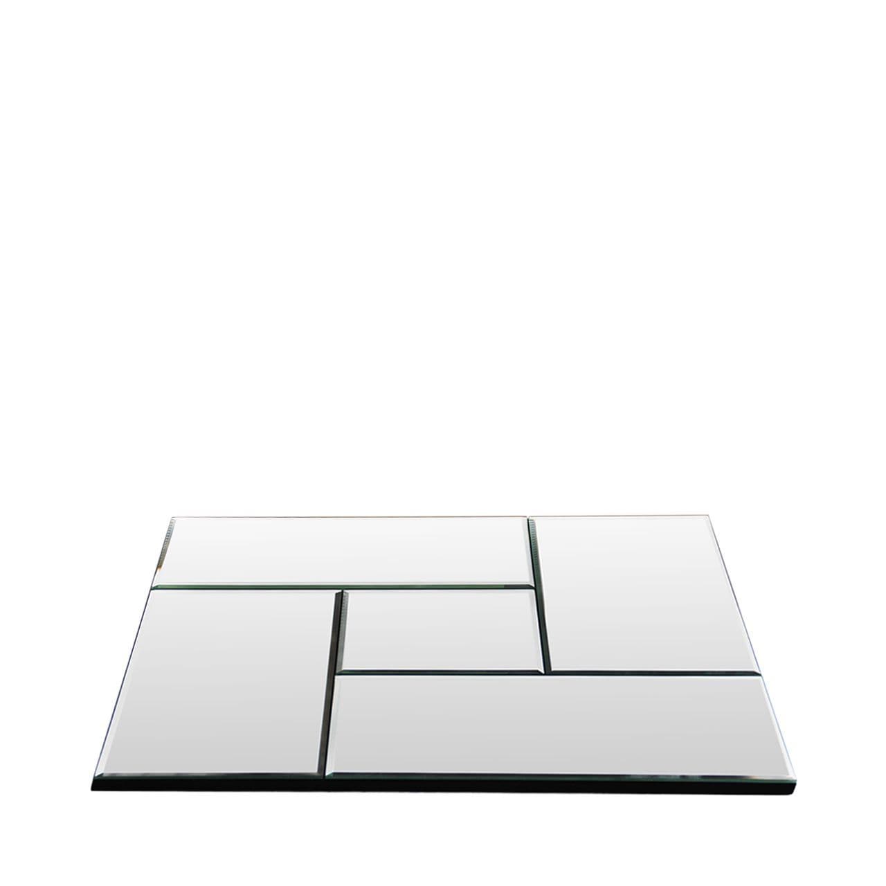 50cm Square Panel Wall Mirror