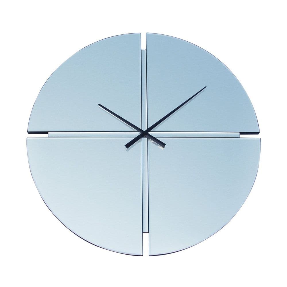 70cm 4-Part Mirror Wall Clock
