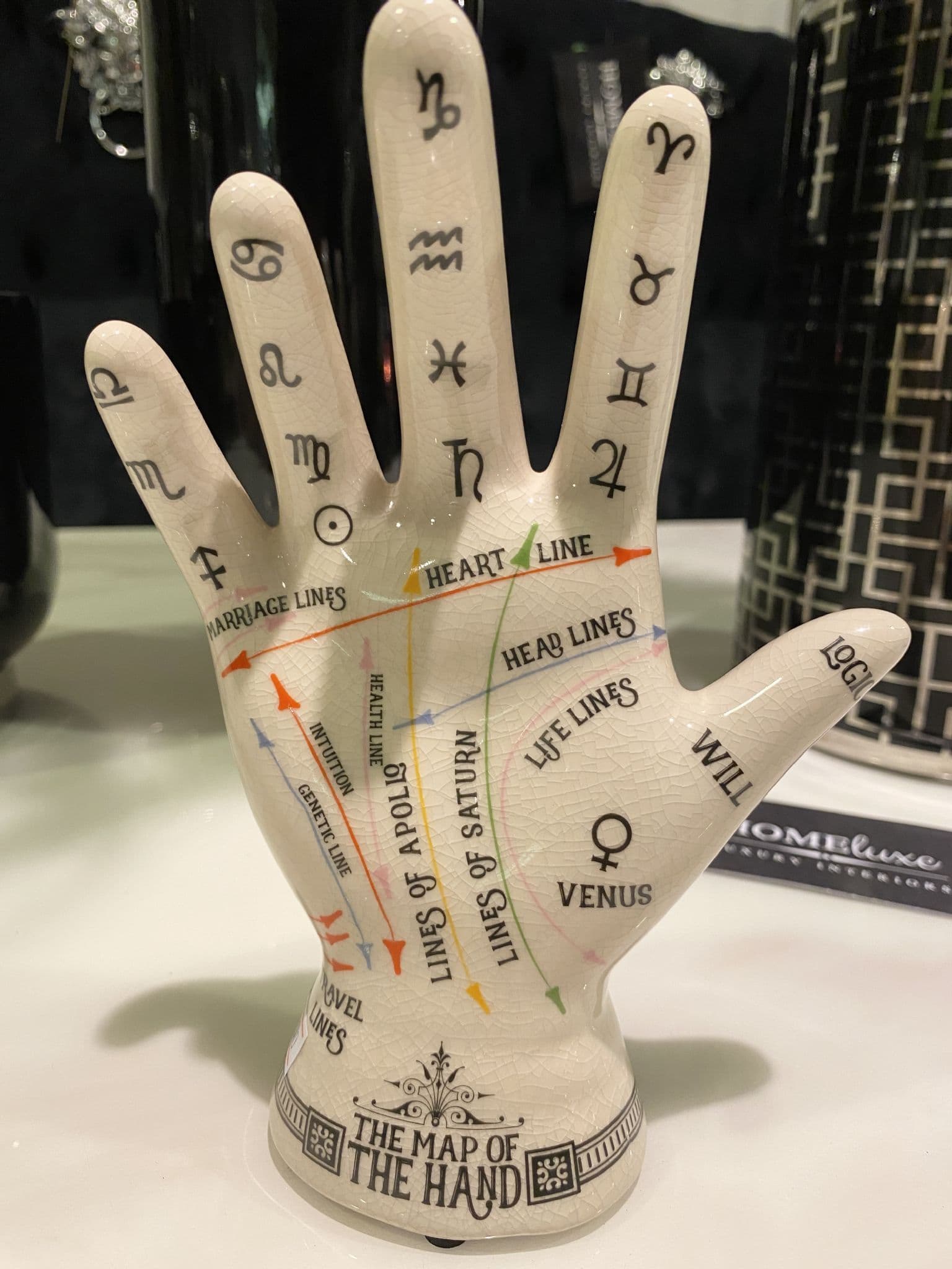 Crackle Map Of The Hand