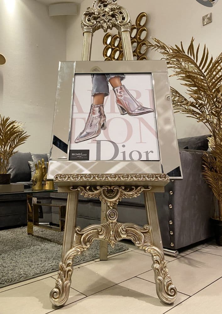 Dior Fashion Shoes Wall Art Mirror Frame