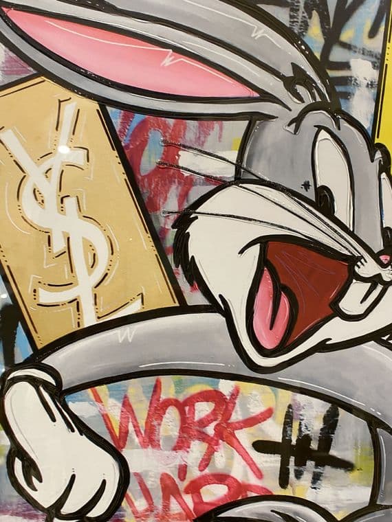 Disney Bugs Cartoon Wall Art Mirror Frame