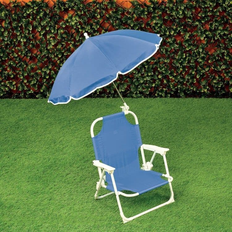 Kids Parasol Chair - Blue Home Luxe Interior