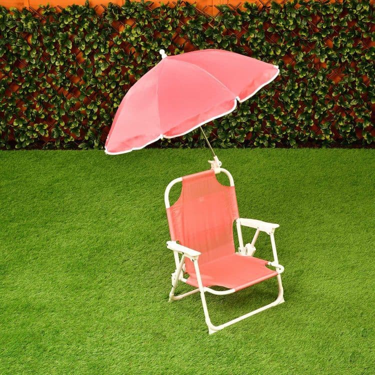 Kids Parasol Chair - Pink Home Luxe Interior