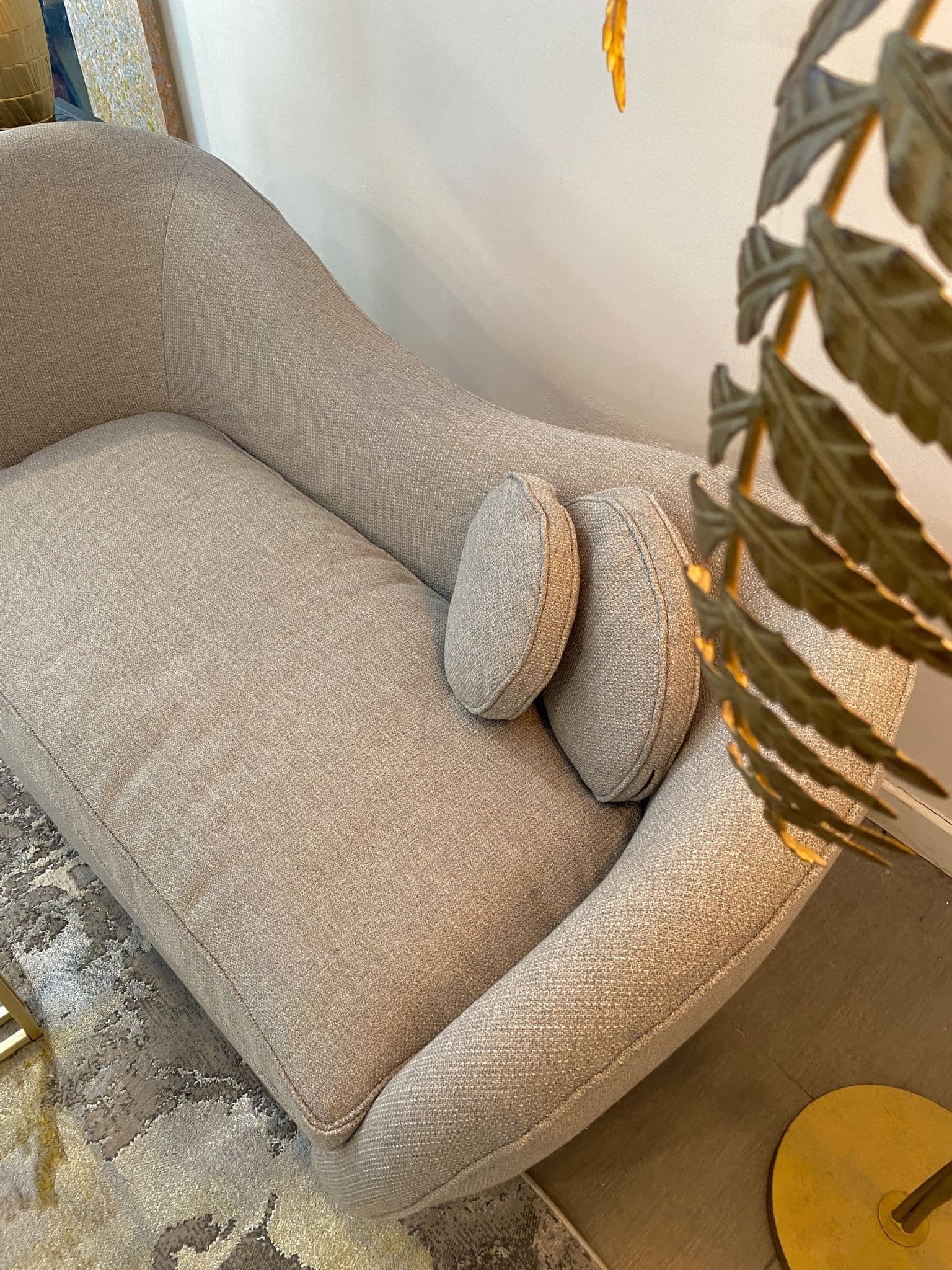 Kooper 2 Seater Sofa Apollo Grey Weave