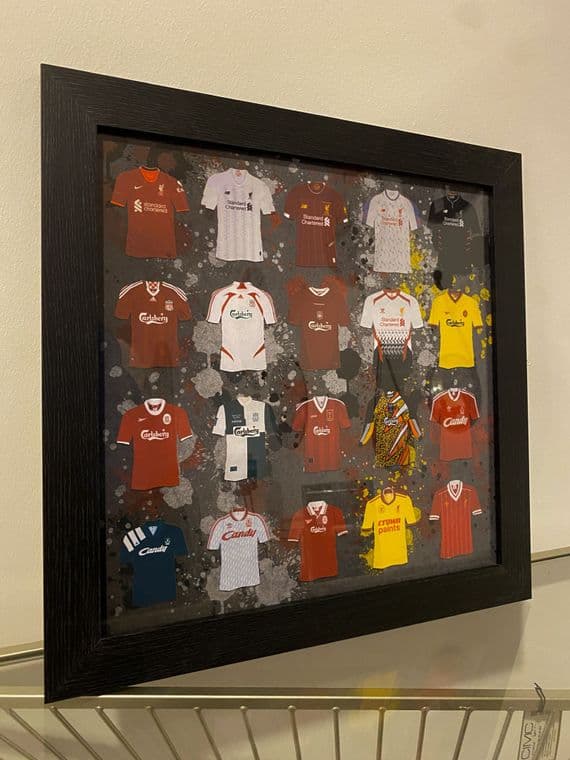 Liverpool Football Strip Collection 47Cm X 47Cm