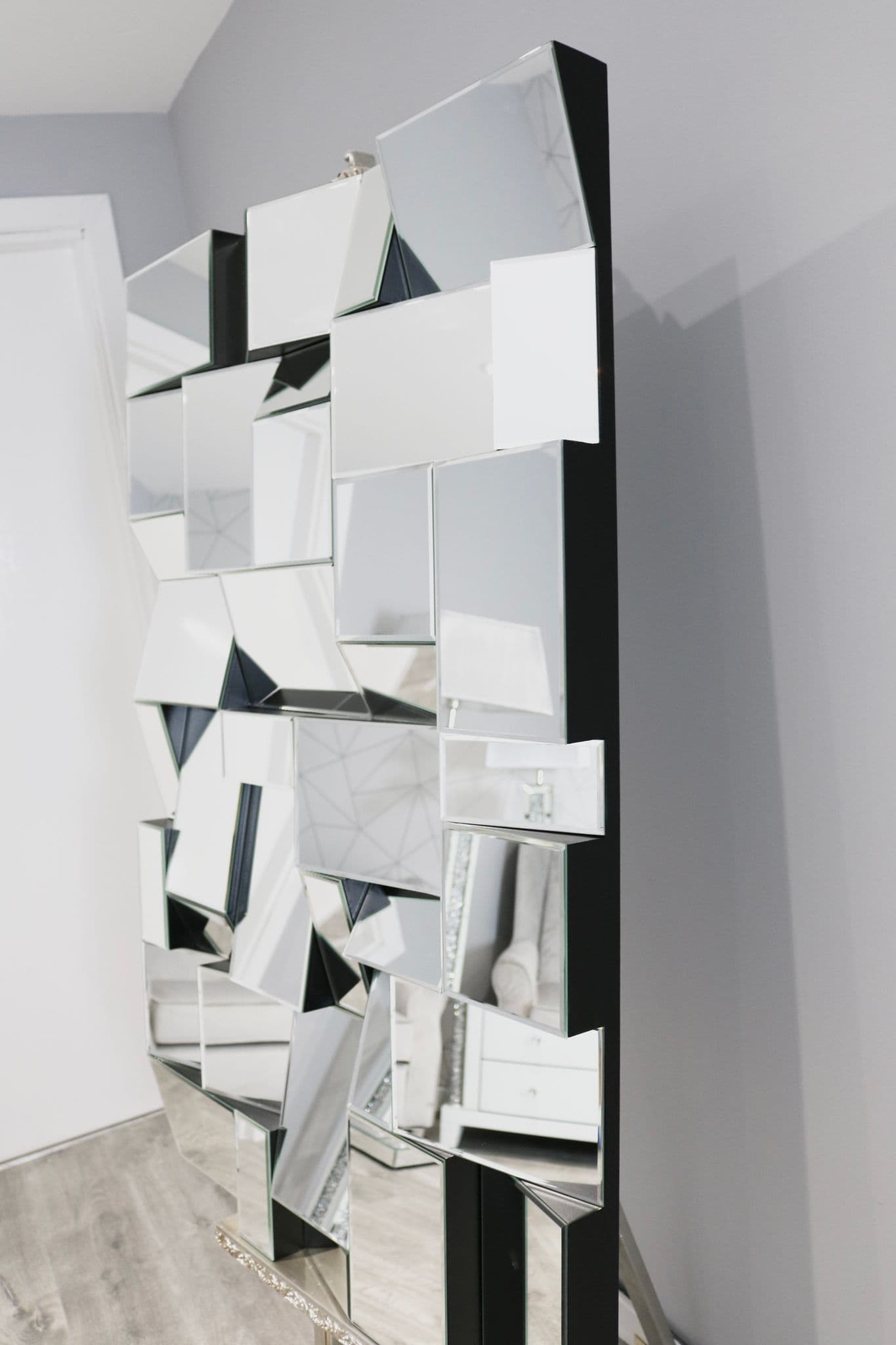 Luxe Earthquake Mirror Rectangle 120cm x 80cm