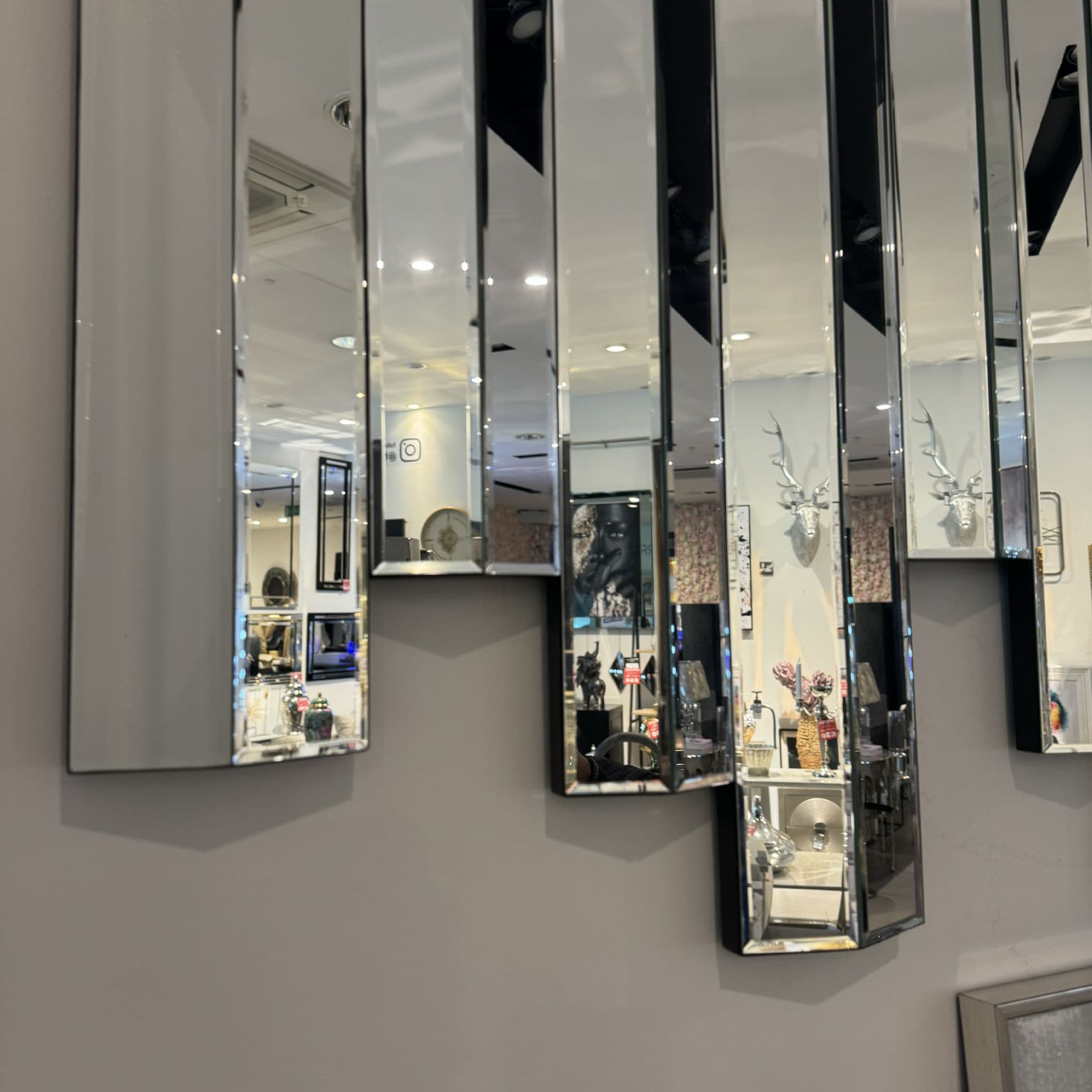 Luxe Piano Mirror Design 120cm X 80cm