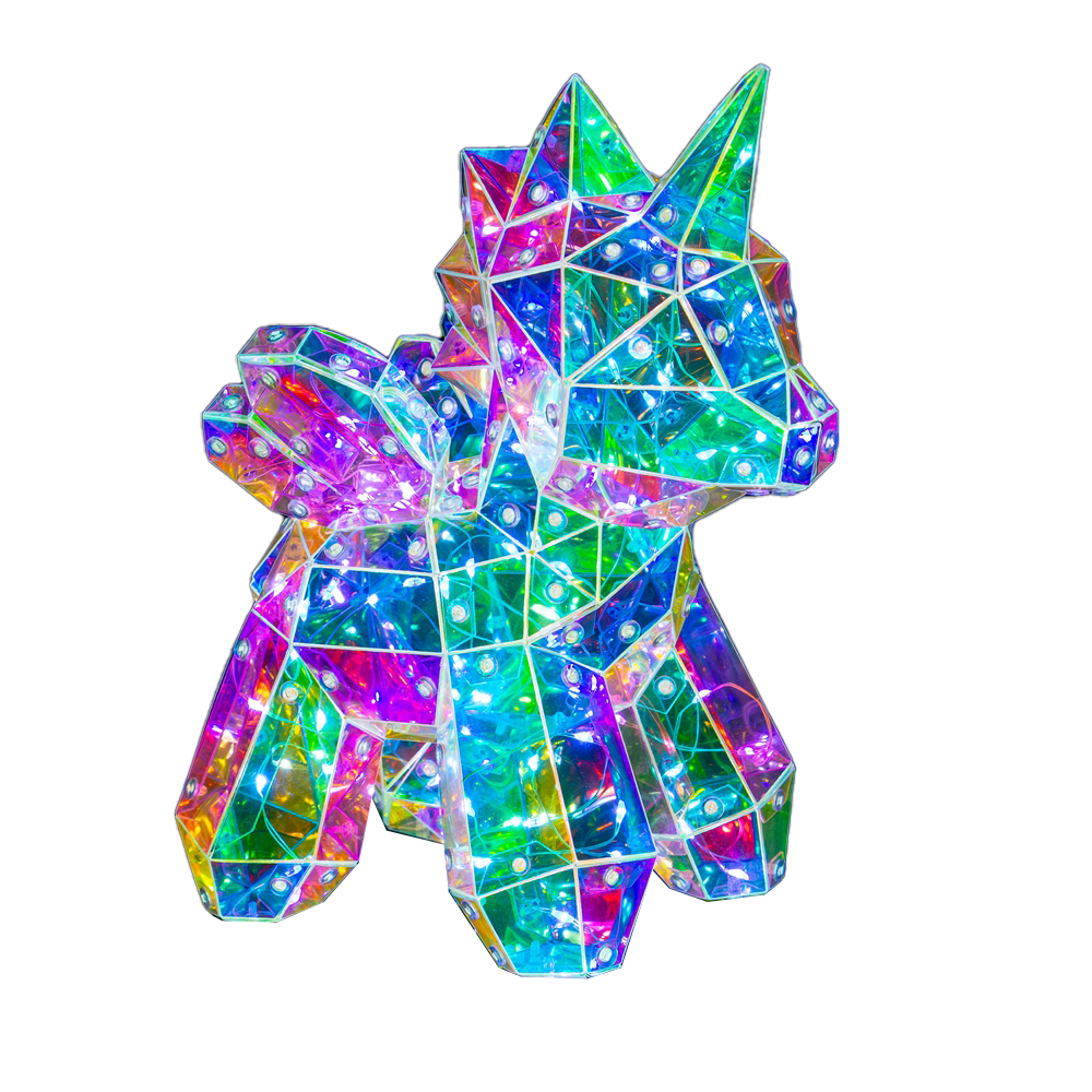 Mini Moonbeam The Unicorn Interactive LED WH Light