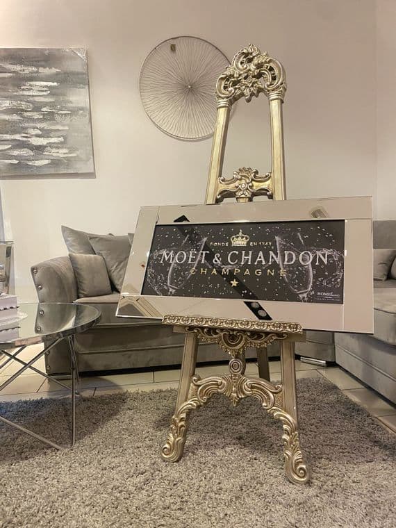 Moet & Chandon Wall Art Mirror Frame