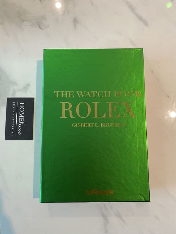 Rolex Emerald Green Book Box Fashion Décor