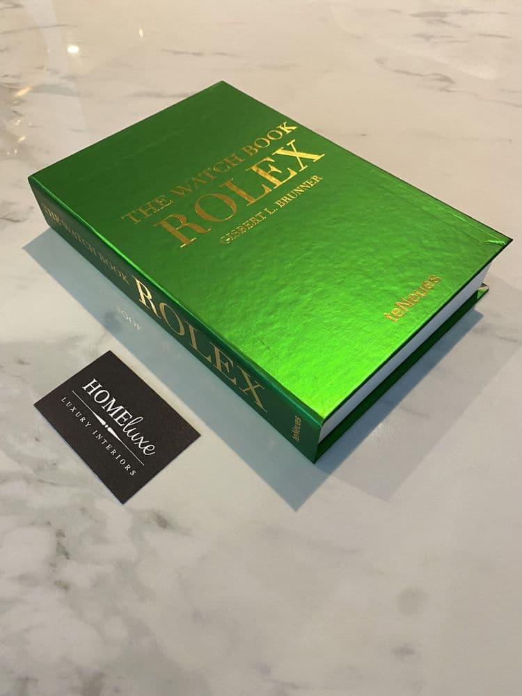 Rolex Emerald Green Book Box Fashion Décor