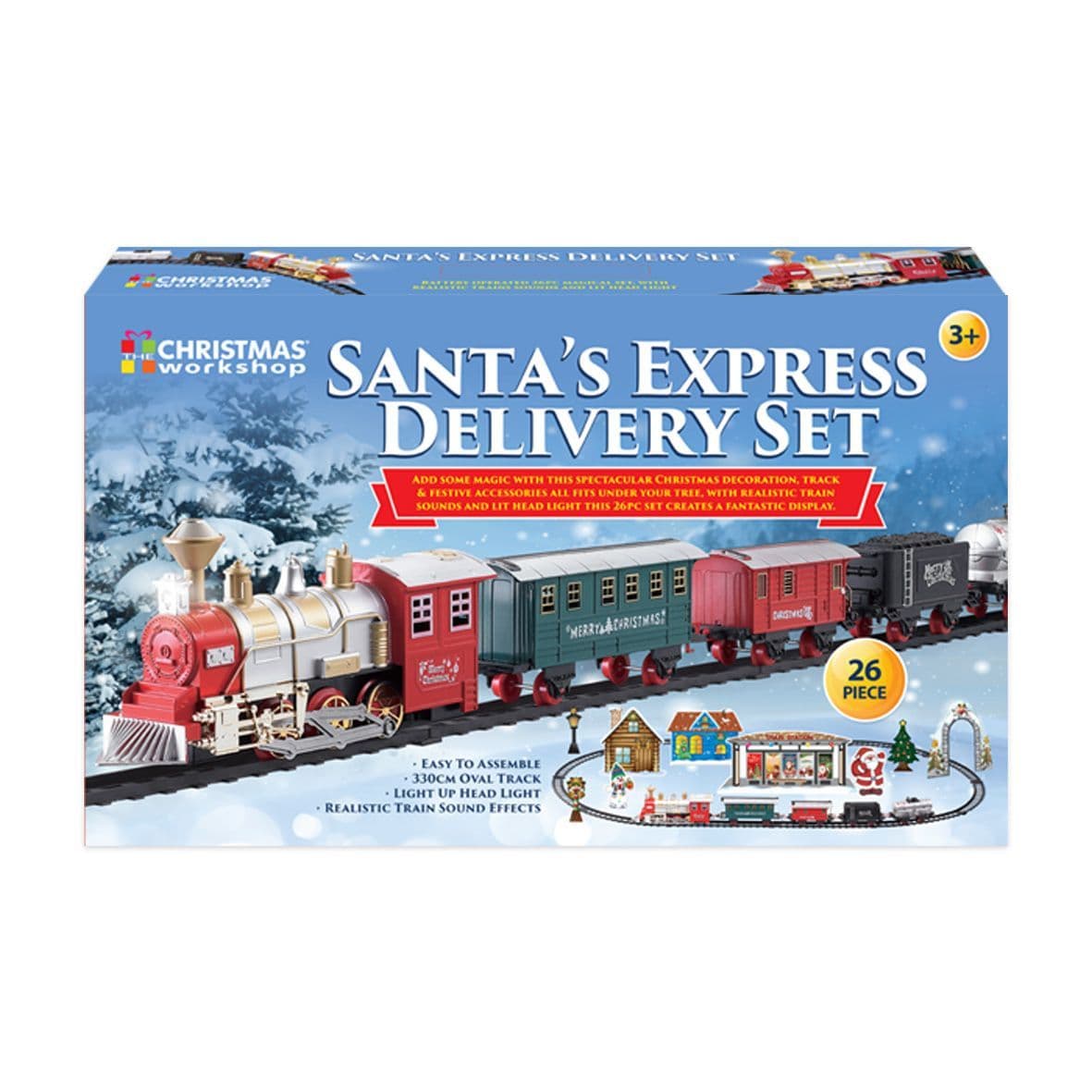 Santa s Express Delivery Train Battery Operated