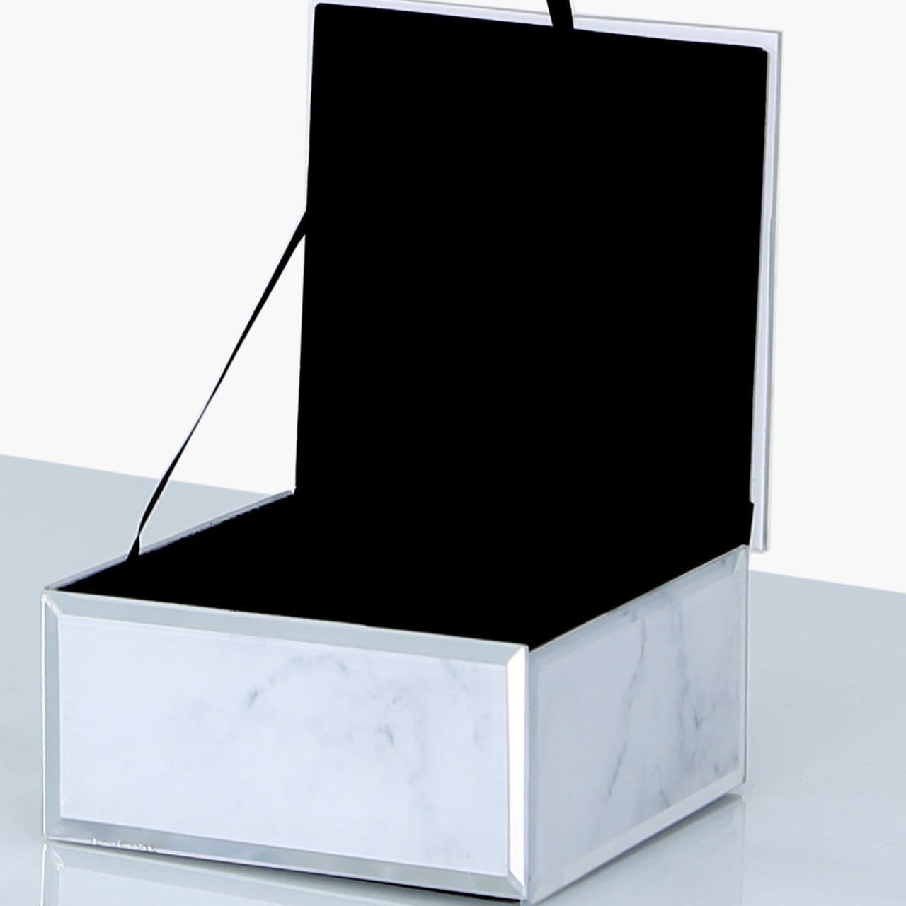 Small Grey Marble Trinket Box