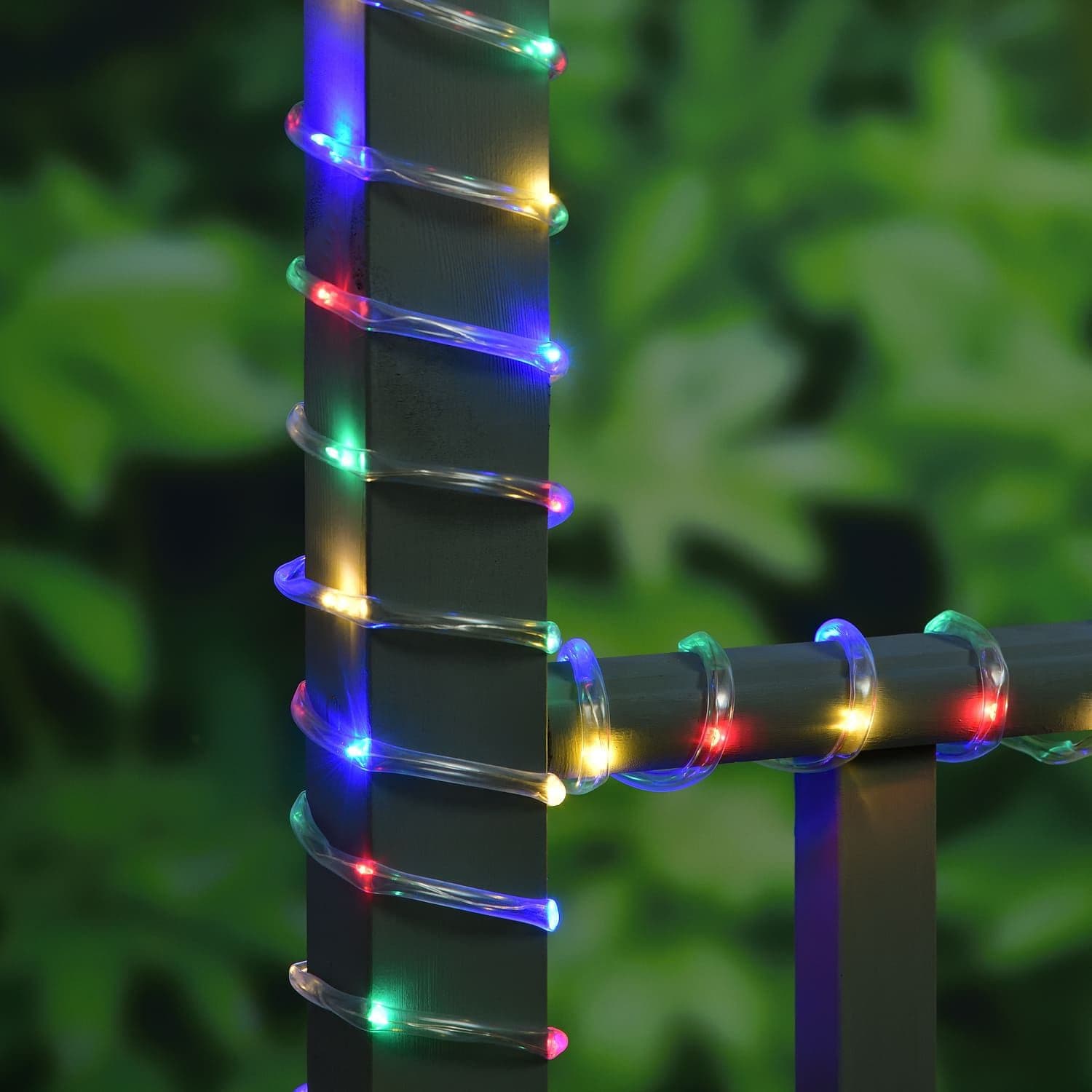 Solar Powered 10M Micro Led Rope Light - Multicolour