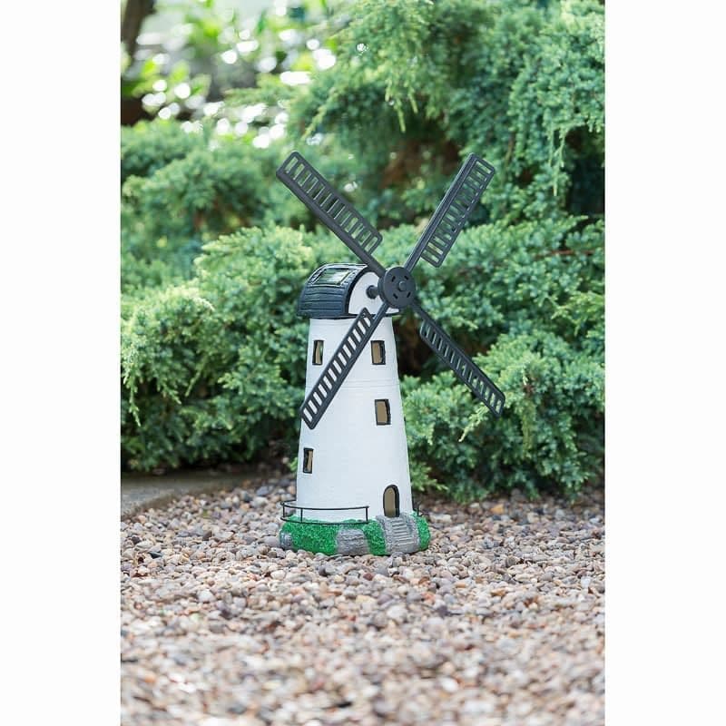 Solar Powered Light & Motion Windmill