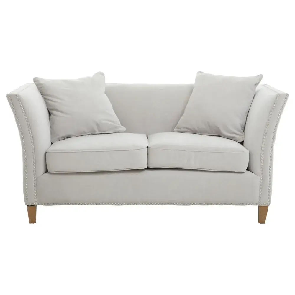 Sutton Two Seater Grey Sofa