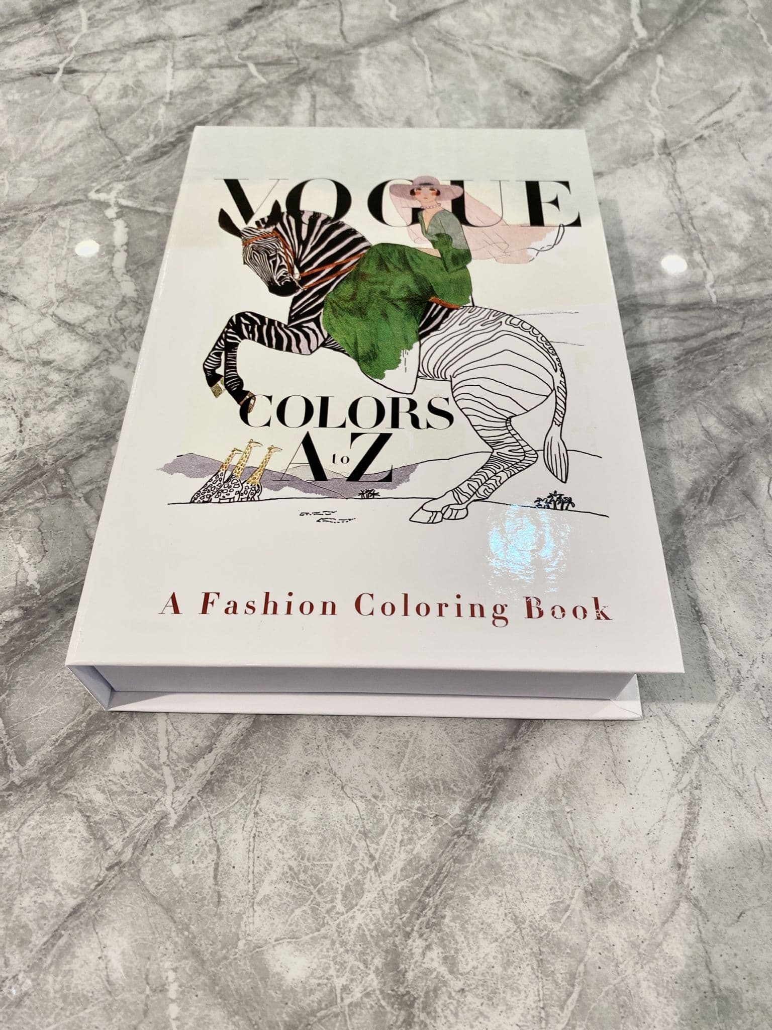 Vogue White Book Box Fashion Décor