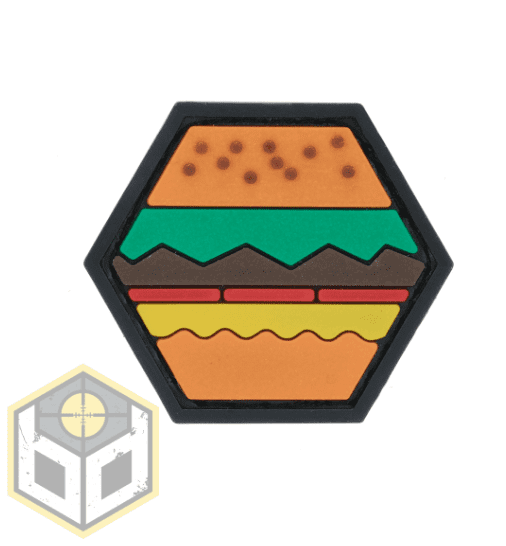Ballistic Hex Patch Burger