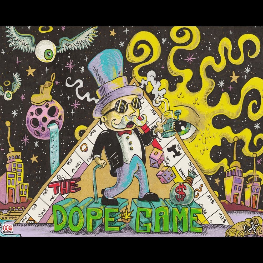 Dunkees Dope Game Canvas