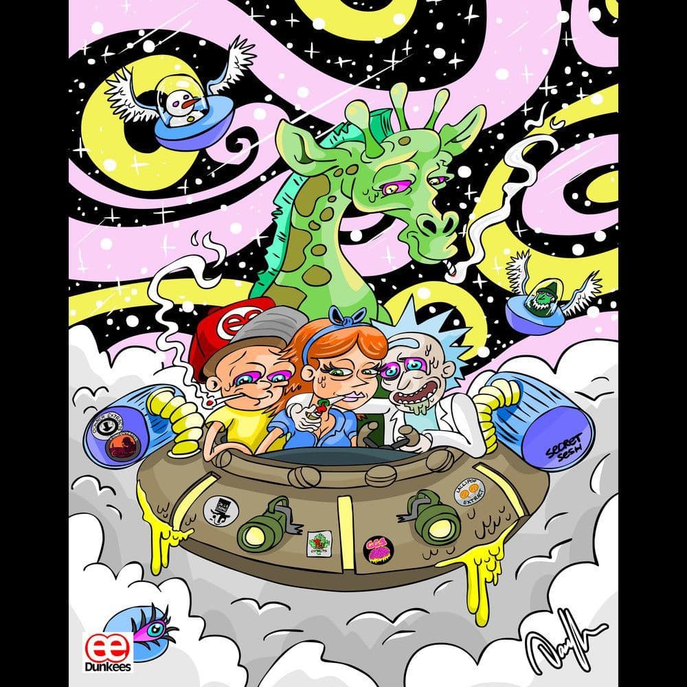 Dunkees Double Date Canvas