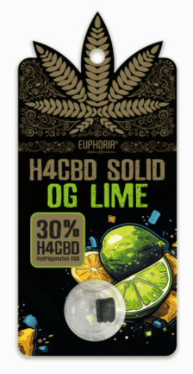EUPHORIA H4CBD SOLID HASH 30 - OG LIME