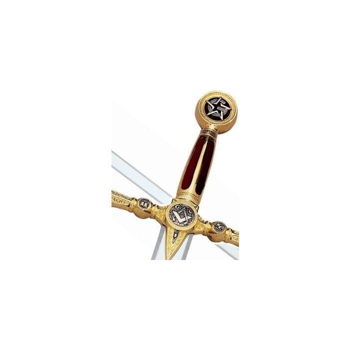 Masonic Sword with Pentagram WEBSITE EXCLUSIVE